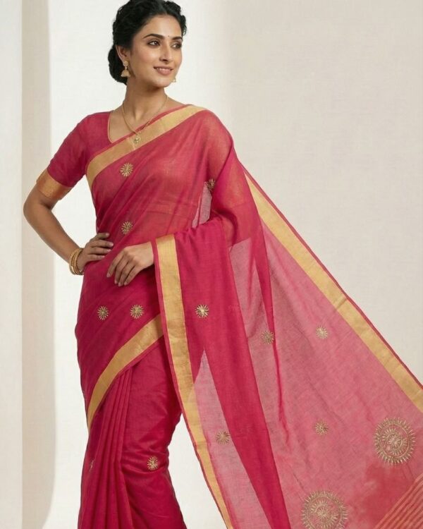 Royal Bloom Saree – Chal-Charkha